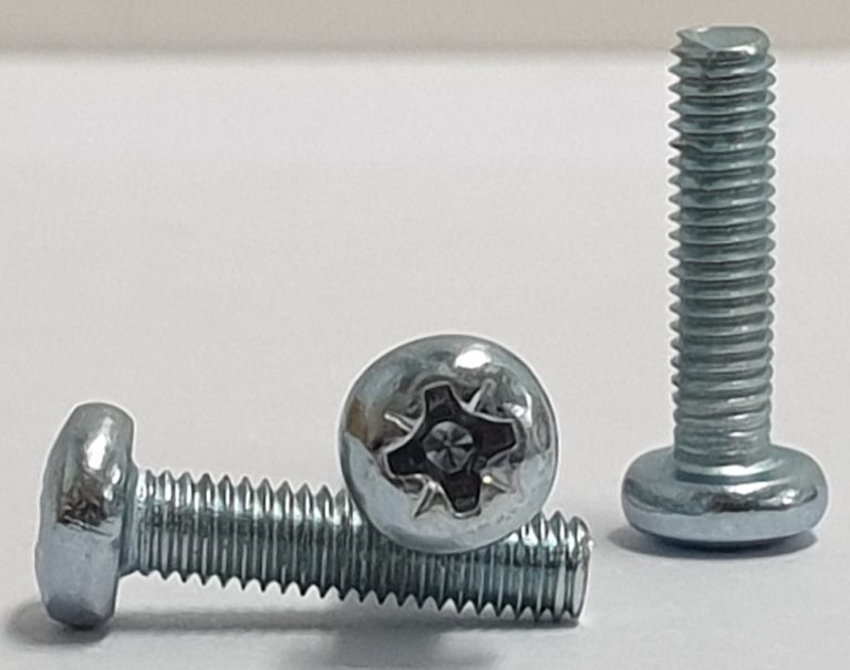 M2 x 6mm Pan Hd Pozi M/T ZP - Micro Fasteners