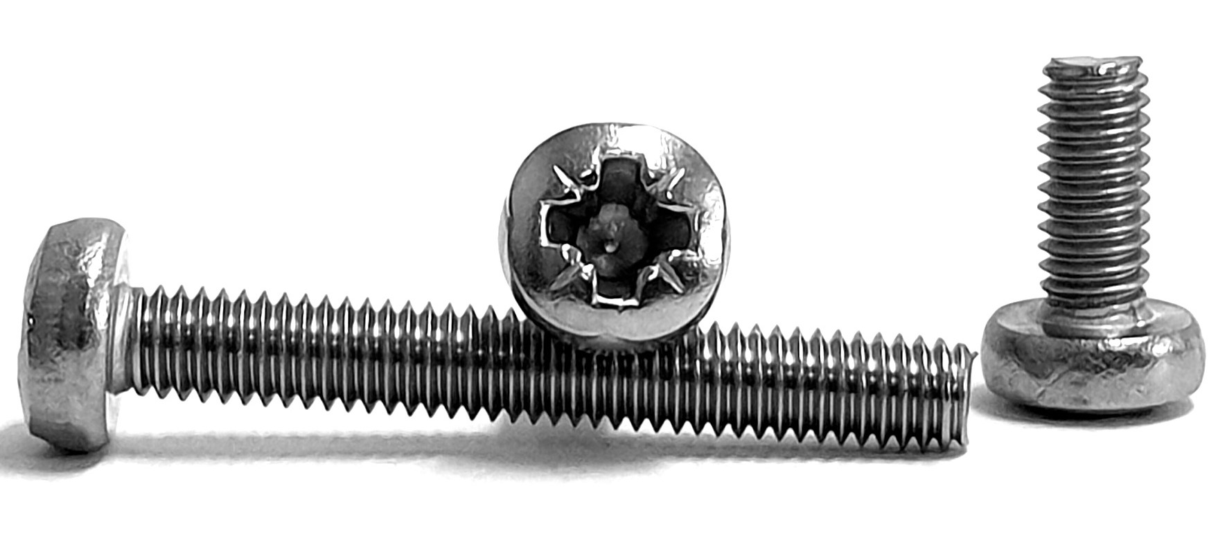 M2 x 5mm Pan Head Pozi M/T Gr 304 S/S - Micro Fasteners