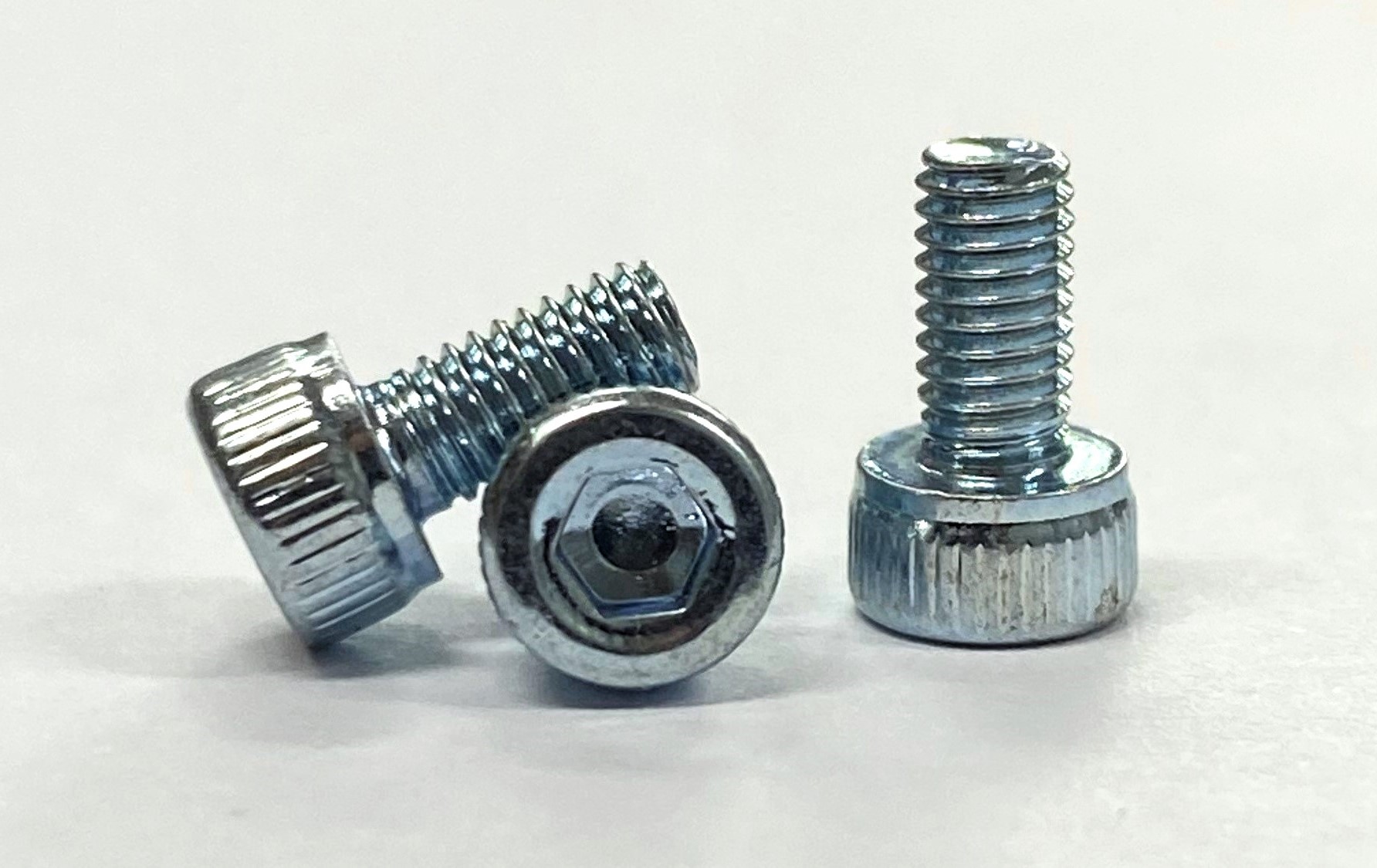 M3 x 10mm Socket Head Cap Screw Zinc Plated - Micro Fasteners